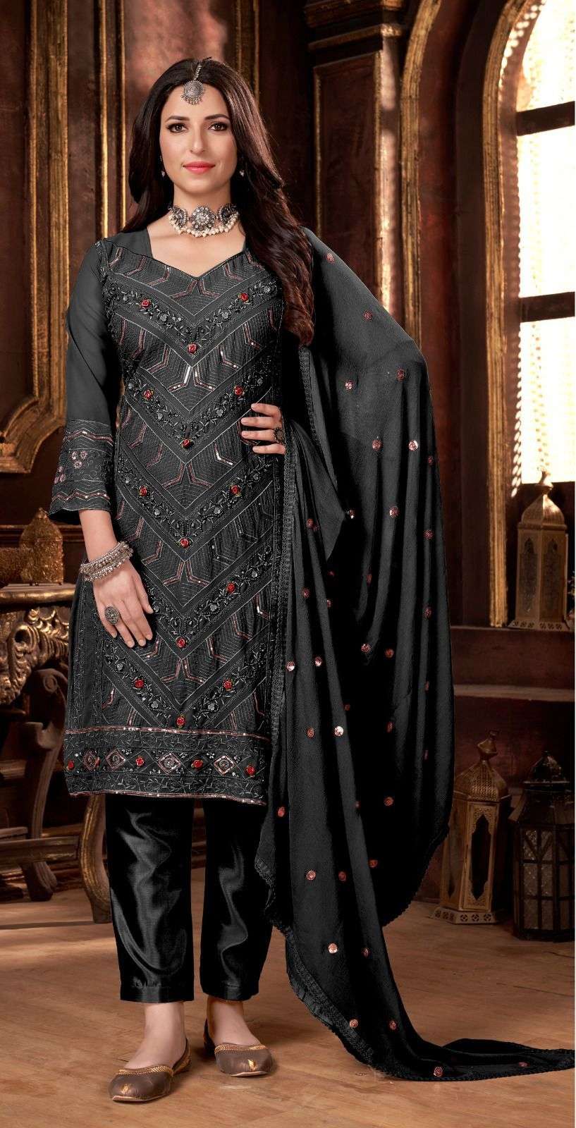 serine 143 series fancy look designer pakistani salwar suits in surat