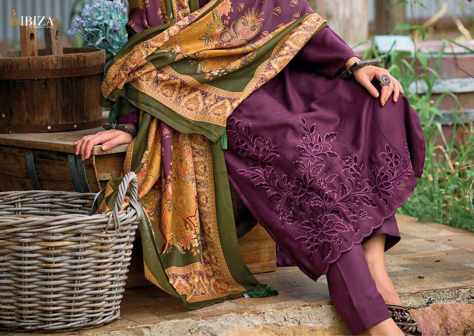 ibiza gulnaz vol-2 10531-10538 series designer pakistani salwar kameez ...